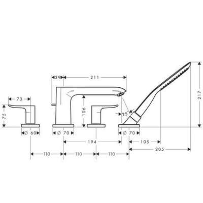 Baterie wannowe - Eksperci Łazienek