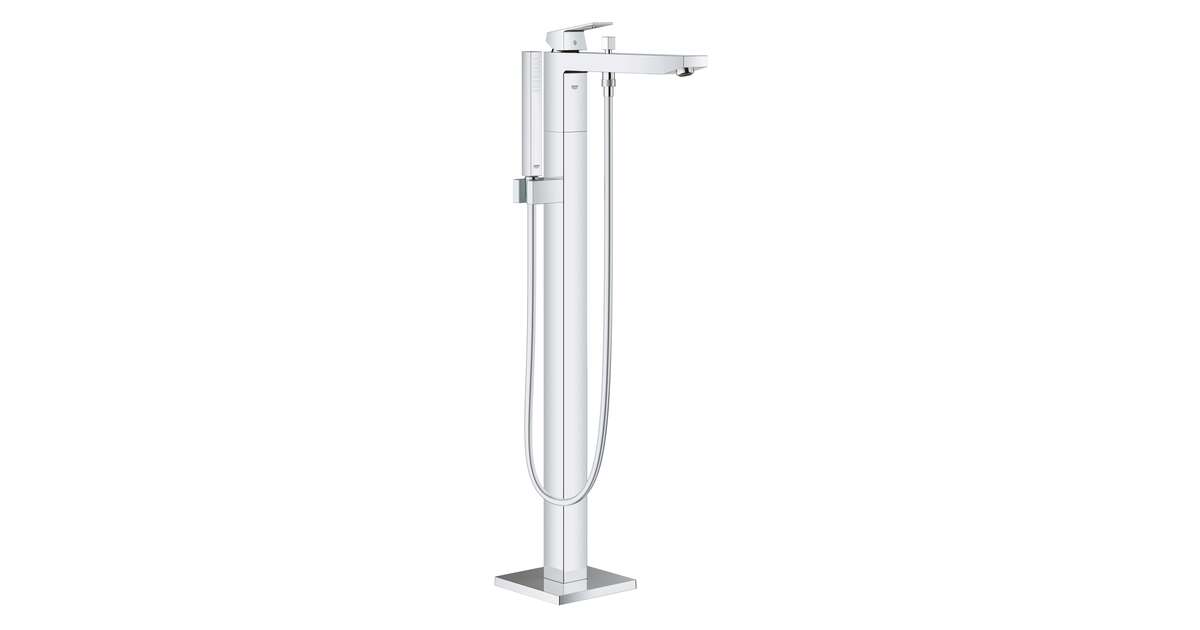 Grohe Eurocube bateria wolnostojąca chrom 23672001 - sklep ...
