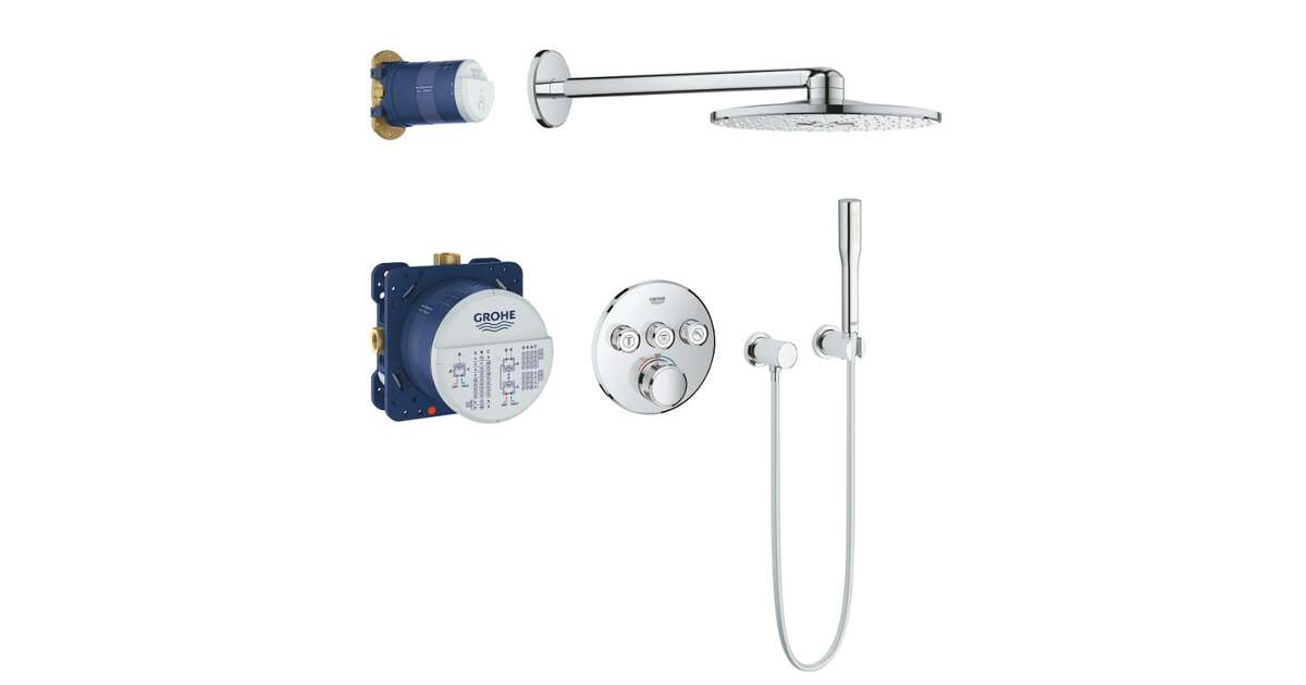 Grohe Grohtherm Smartcontrol zestaw prysznicowy podtynkowy z ...
