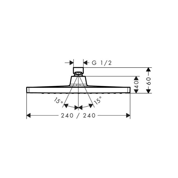 Hansgrohe Logis zestaw prysznicowy podtynkowy 01800180+26425400 ...