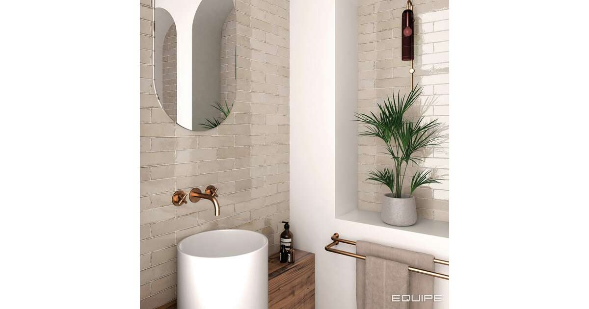 Equipe Tribeca Oatmeal 6x24,6cm 26872 - płytka ścienna - sklep ...