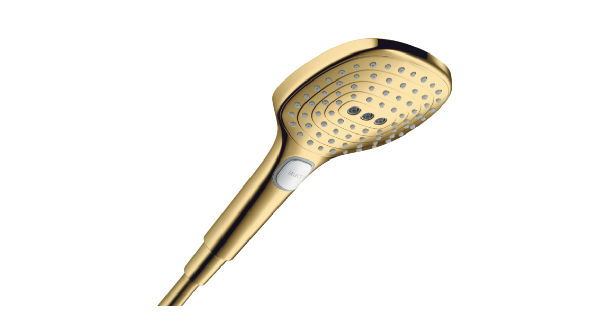 Hansgrohe Raindance Select E główka prysznicowa 120 3JET złoty optyczny ...