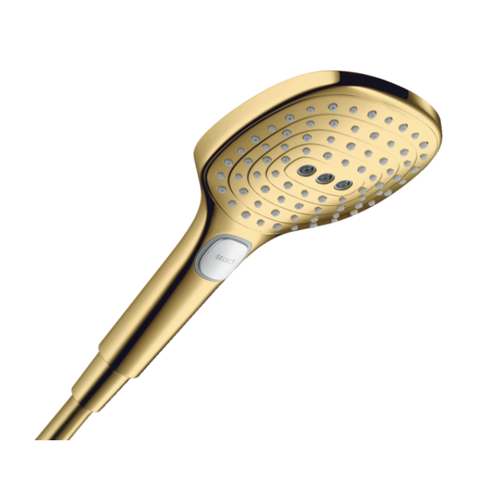 Hansgrohe Raindance Select E główka prysznicowa 120 3JET złoty optyczny ...