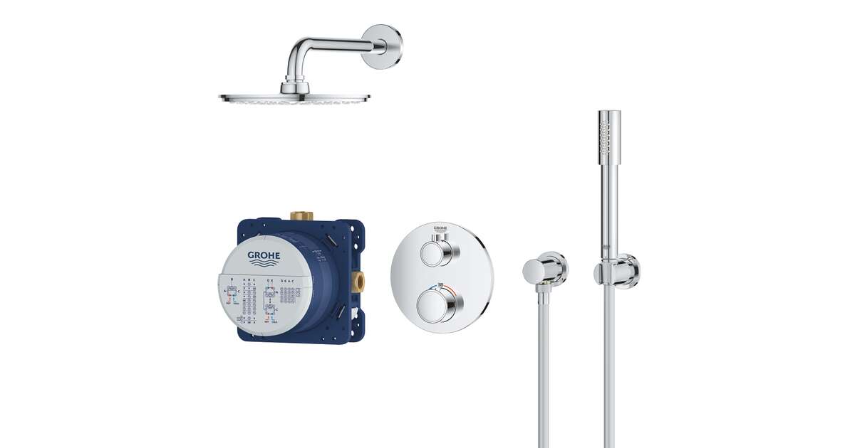 GROHE Grohtherm Rainshower Cosmopolitan 310 - termostatyczny system ...