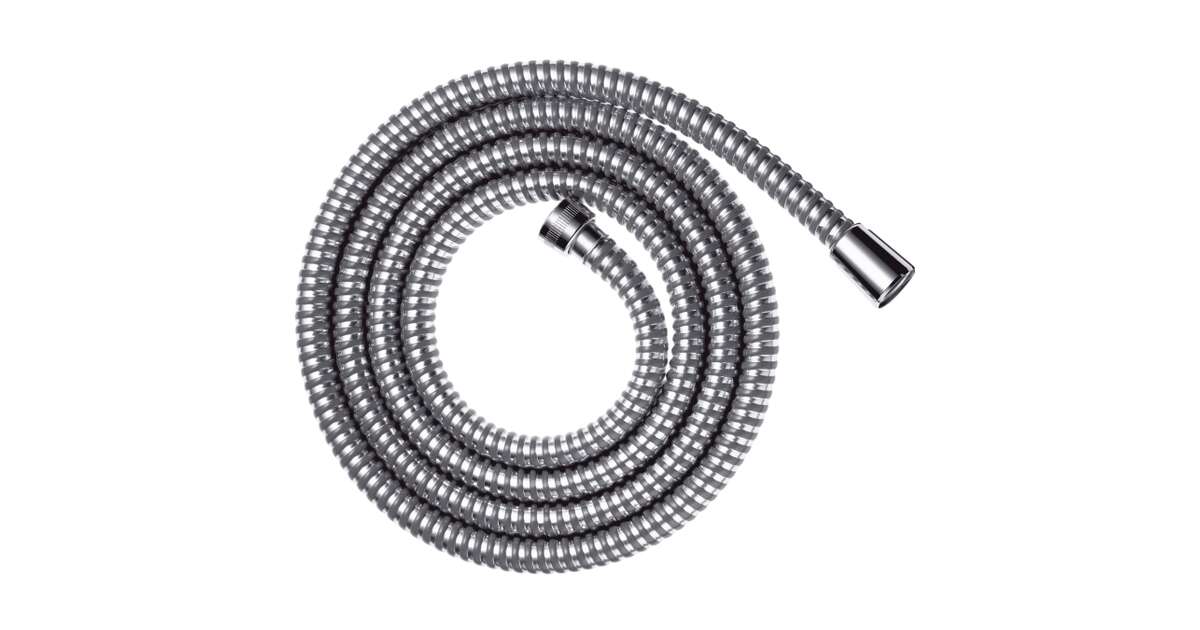 Wąż prysznicowy z imitacją powierzchni metalicznej 2.00 m chrom ...