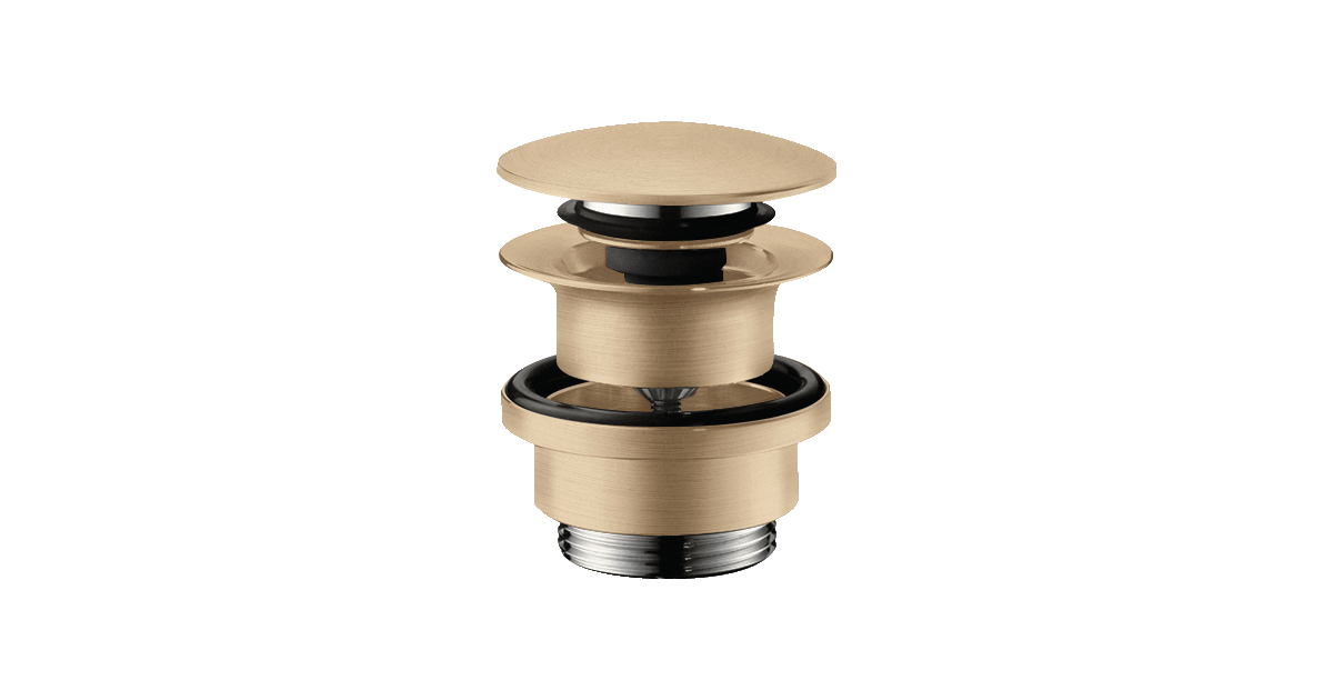 Hansgrohe Komplet odpływowy Push-Open do umywalek i bidetów 50100140 ...