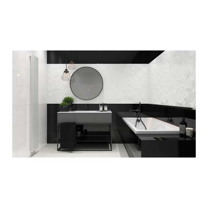 Paradyż Synergy nero ściana 30x60 cm - płytka ścienna - sklep ...