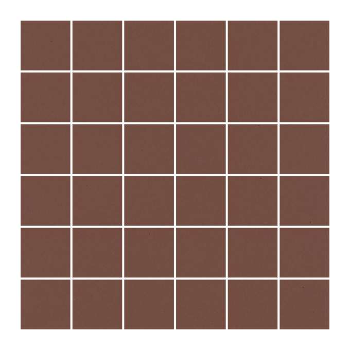 Paradyż Modernizm brown mozaika cięta k.4,8x4,8 29,8x29,8 cm - sklep ...