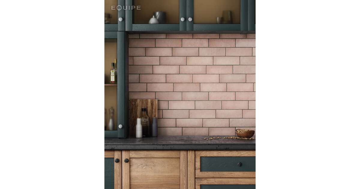 Equipe Magma Coral Pink 6,5x20cm 24961 - płytka ścienna - sklep ...