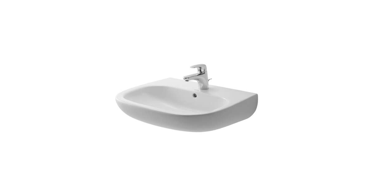 Umywalka 60x46cm D-Code Duravit 23106000002 - sklep EksperciLazienek.pl