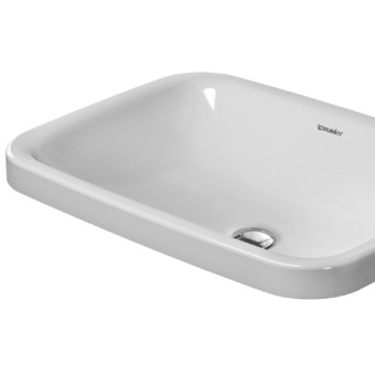 Umywalka wpuszczana w blat 60x43cm DuraStyle Duravit 0372600000 - sklep ...